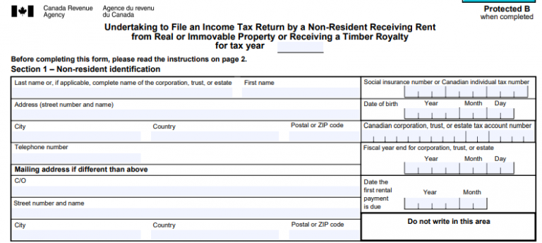 CRA Form NR6: Save Taxes on Canadian Rental Income as a Non-Resident ...